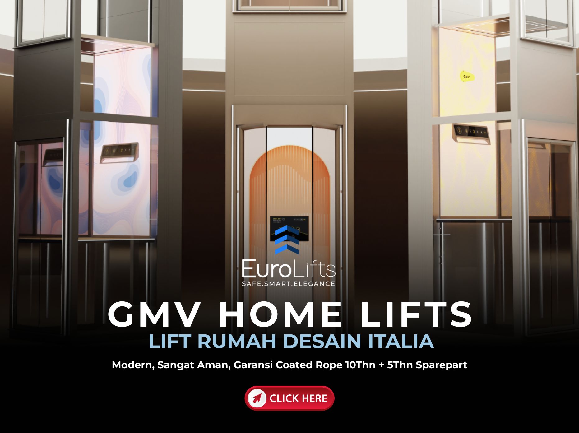 Lift Elevator Rumah dgn Harga Terbaik by EuroLifts Group